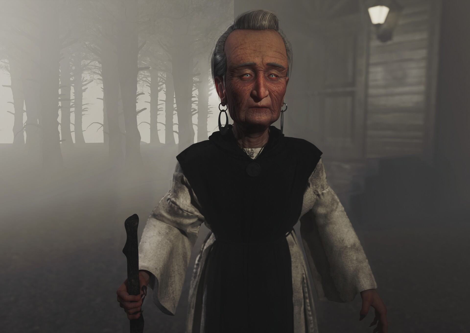 ArtStation - elder monk