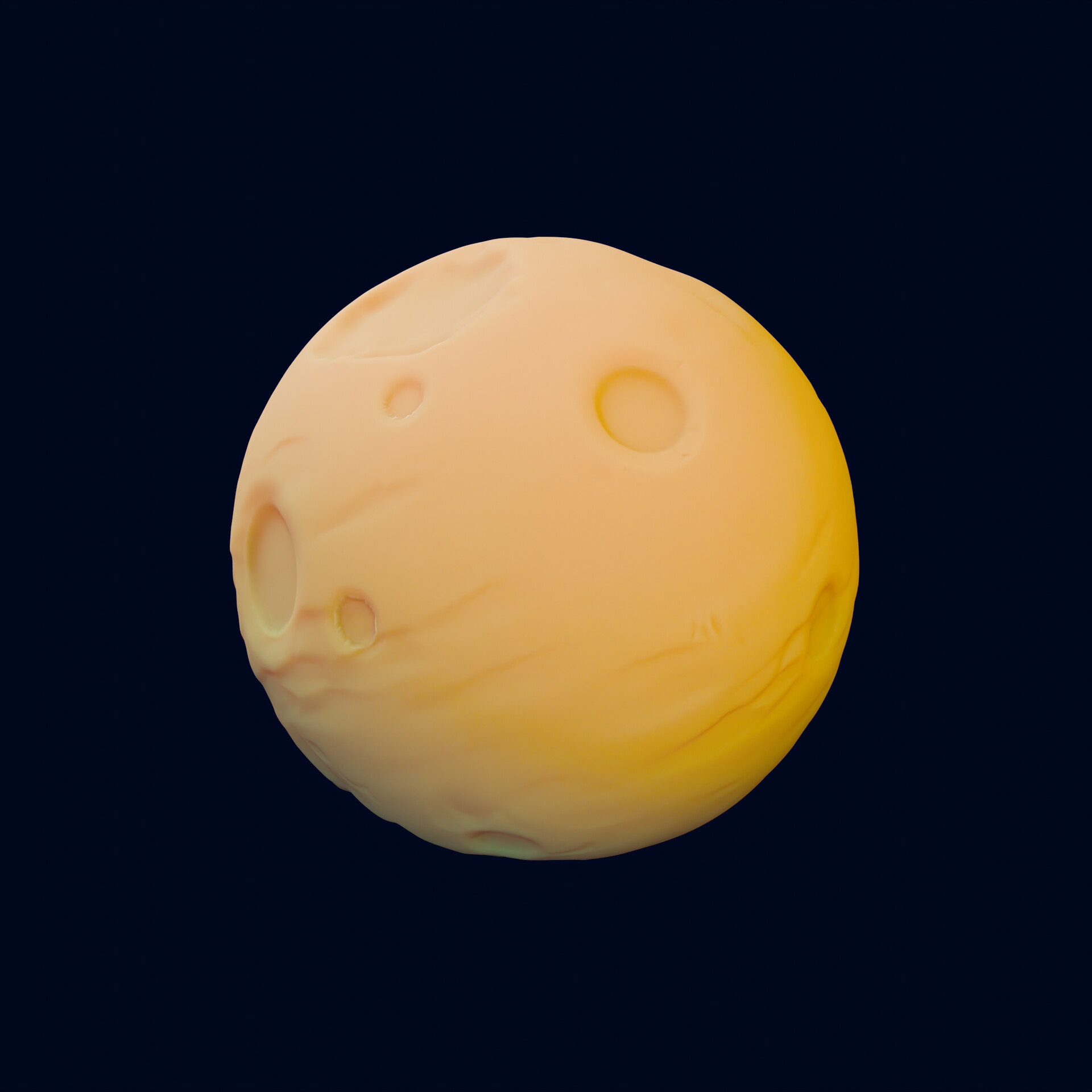 ArtStation - Stylized Planets