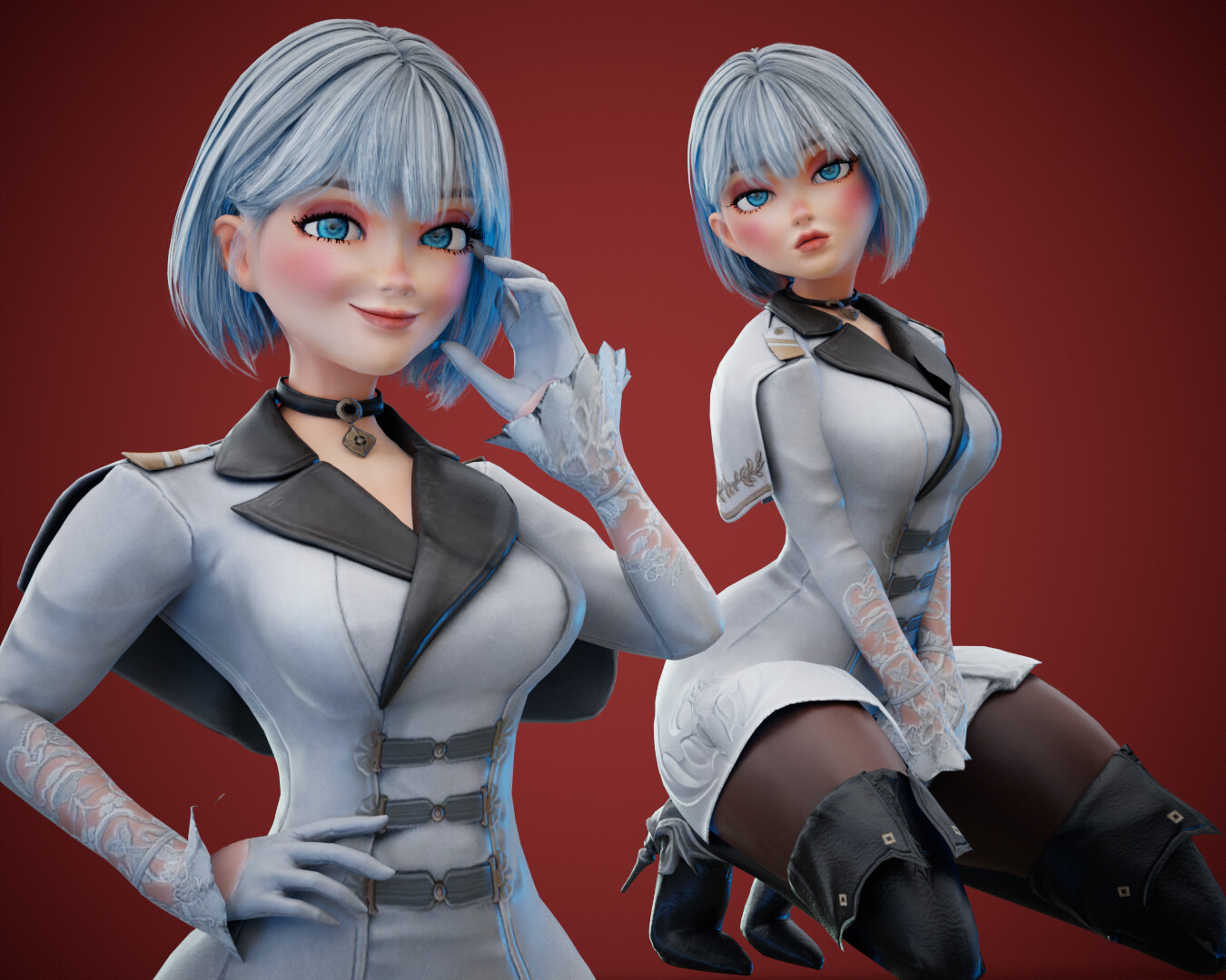 ArtStation - Lara - Stylized gameready Girl