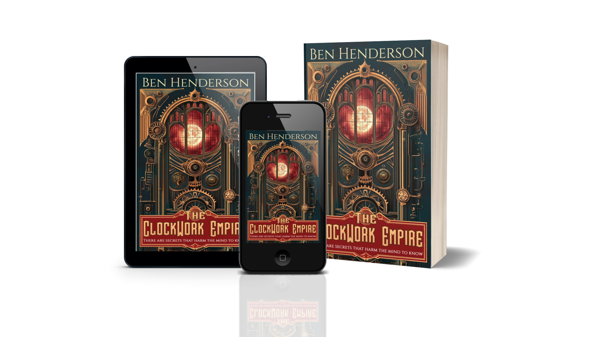 Reece-Alexander - Book Cover: The Clockwork Empire
