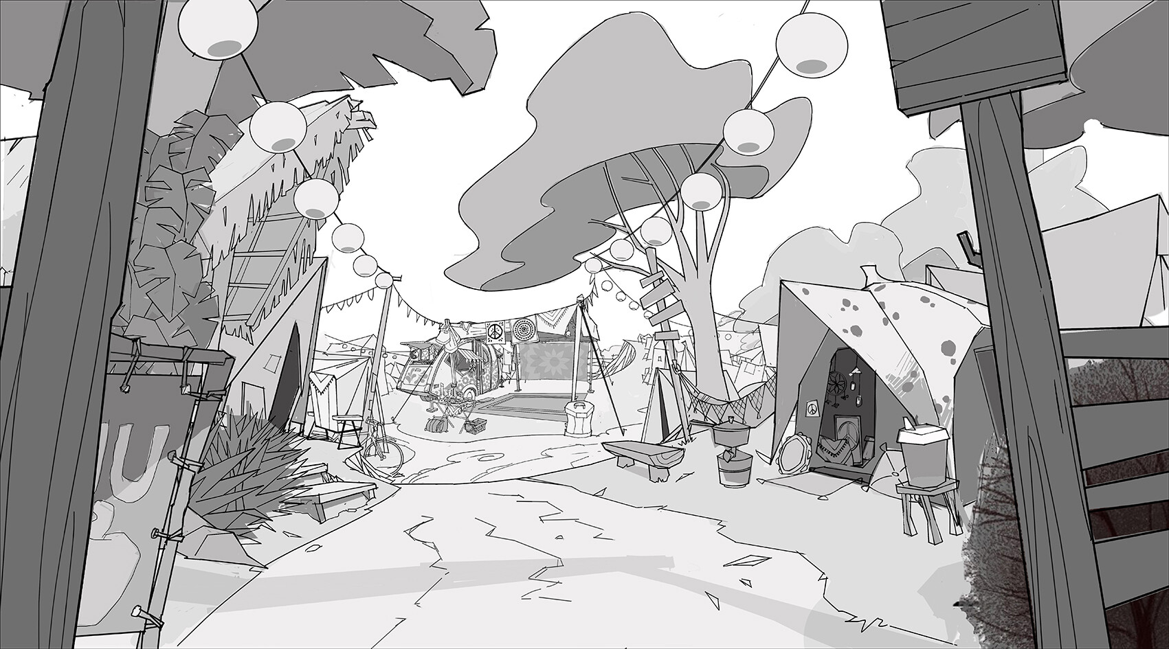 animation background layout design