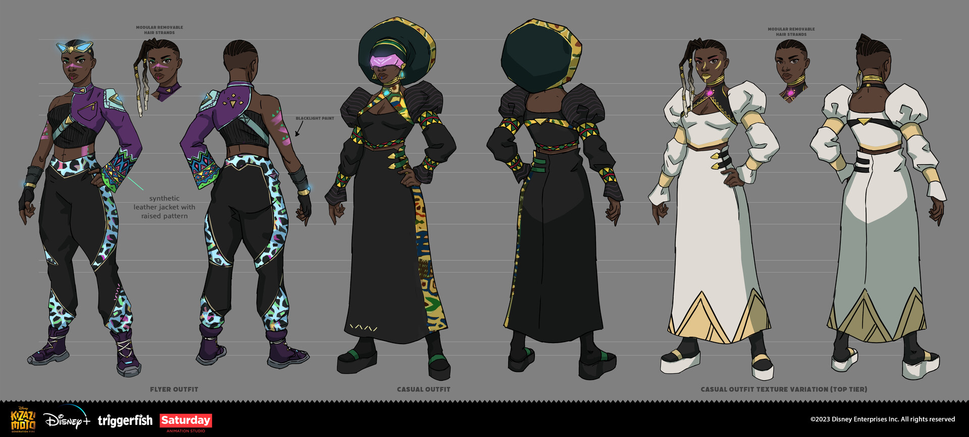 ArtStation - Crowd Female Character Designs - KIZAZI MOTO: GENERATION ...