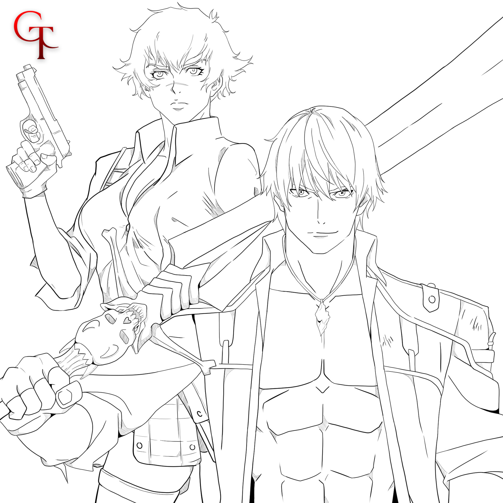 devil may cry coloring book