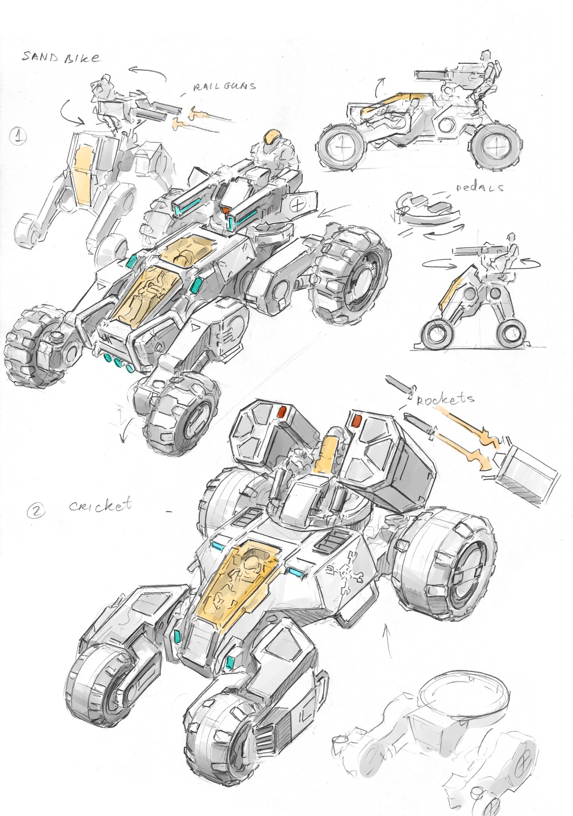 ArtStation - Sand runner 1