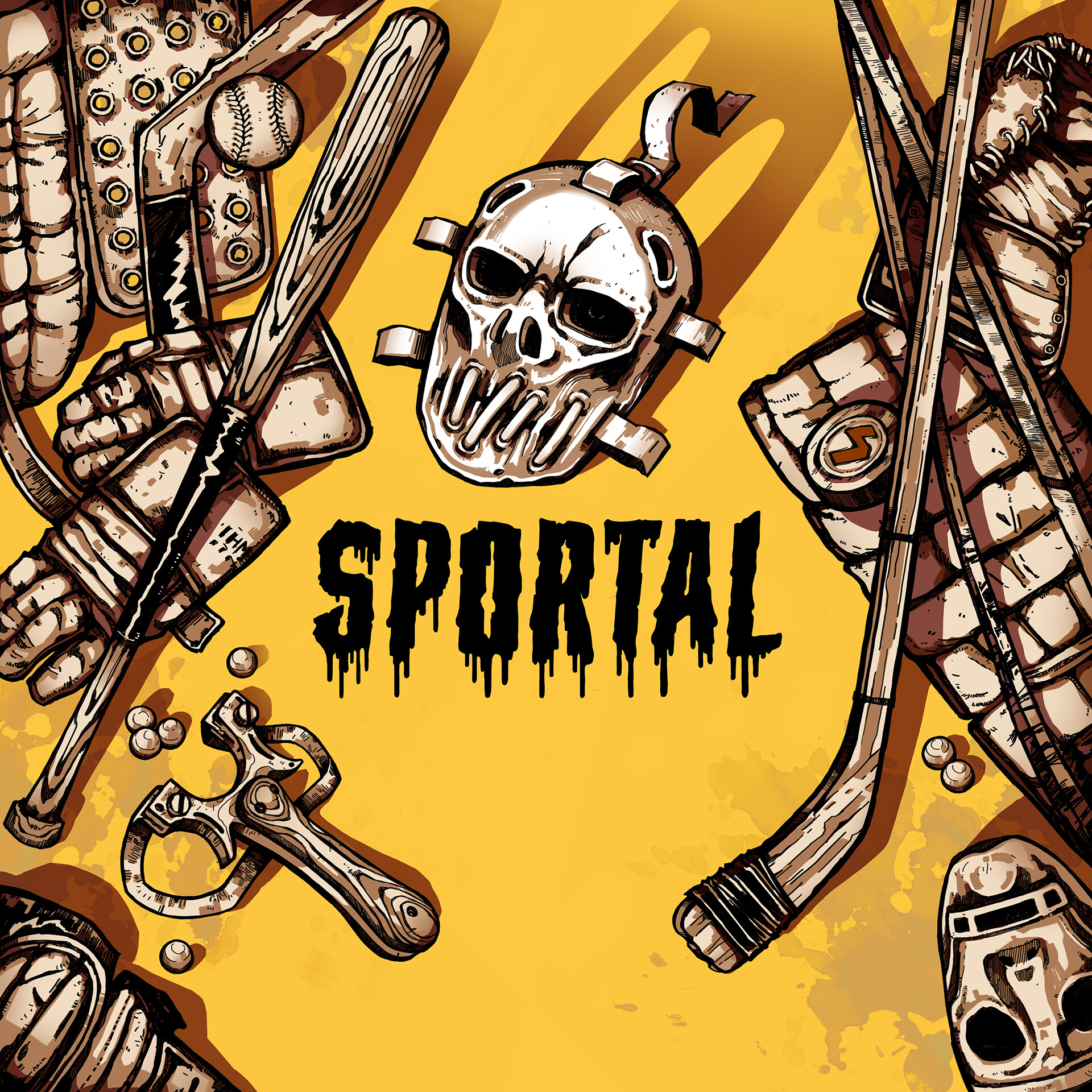 ArtStation - SPORTAL video game keyart