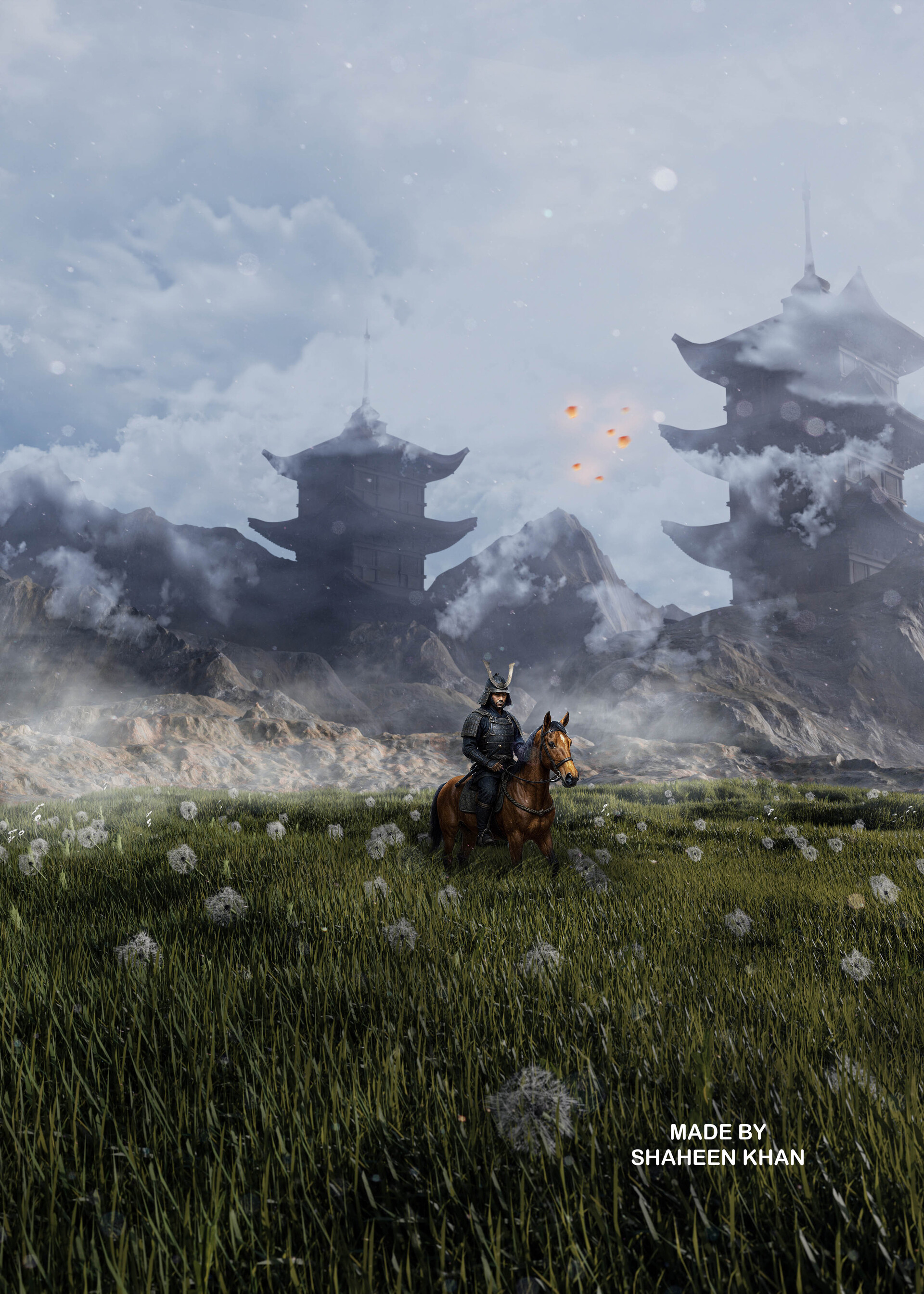 ArtStation - Riding Through The Lands