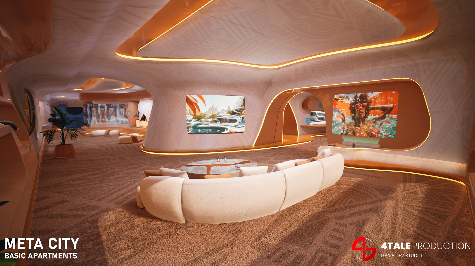 ArtStation - Meta City. Basic Apartments