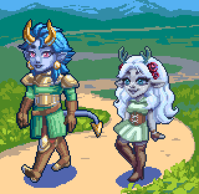 ArtStation - Sunlit Journey