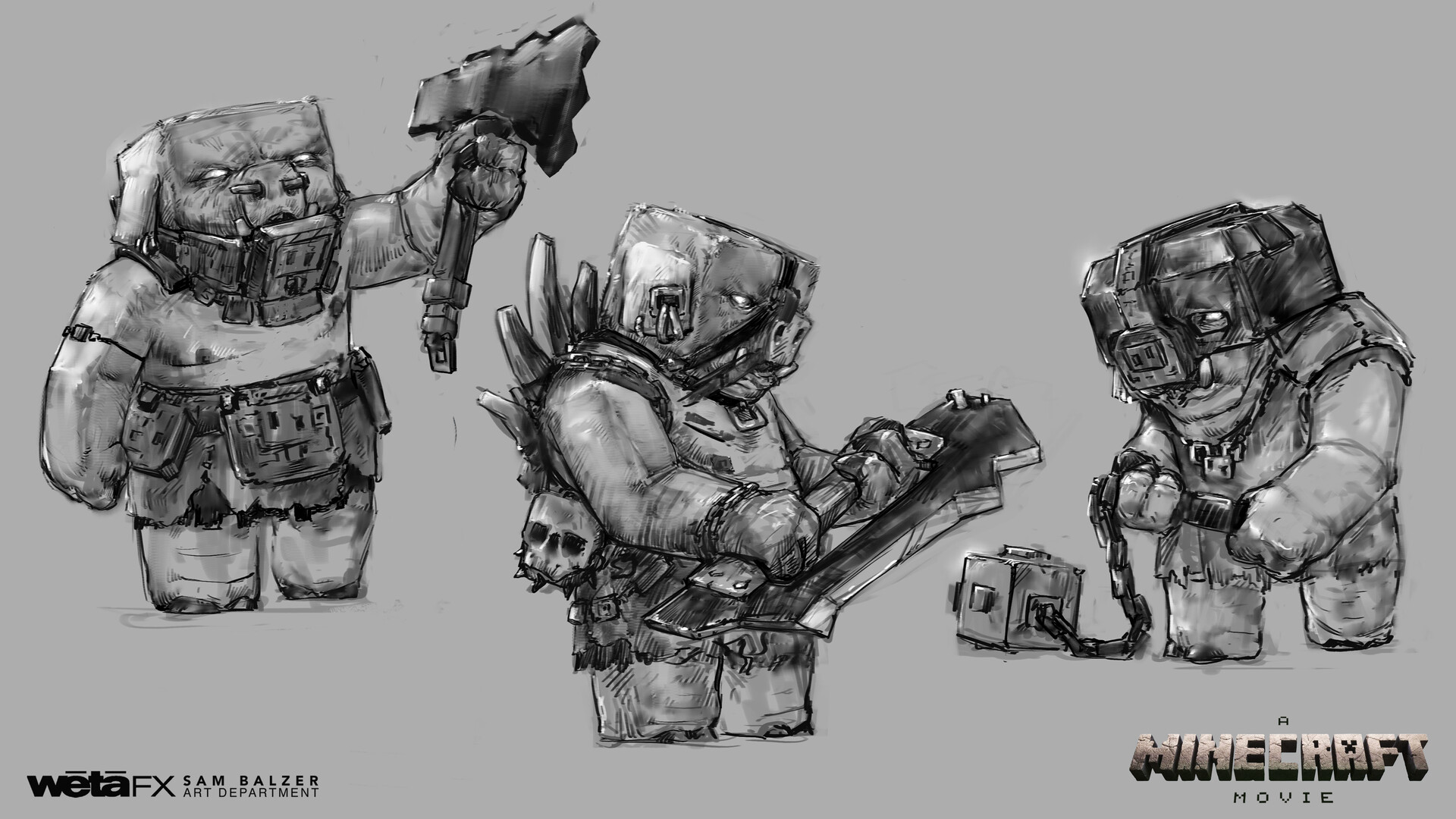 Sam Balzer - Minecraft Movie: Piglin Brutes