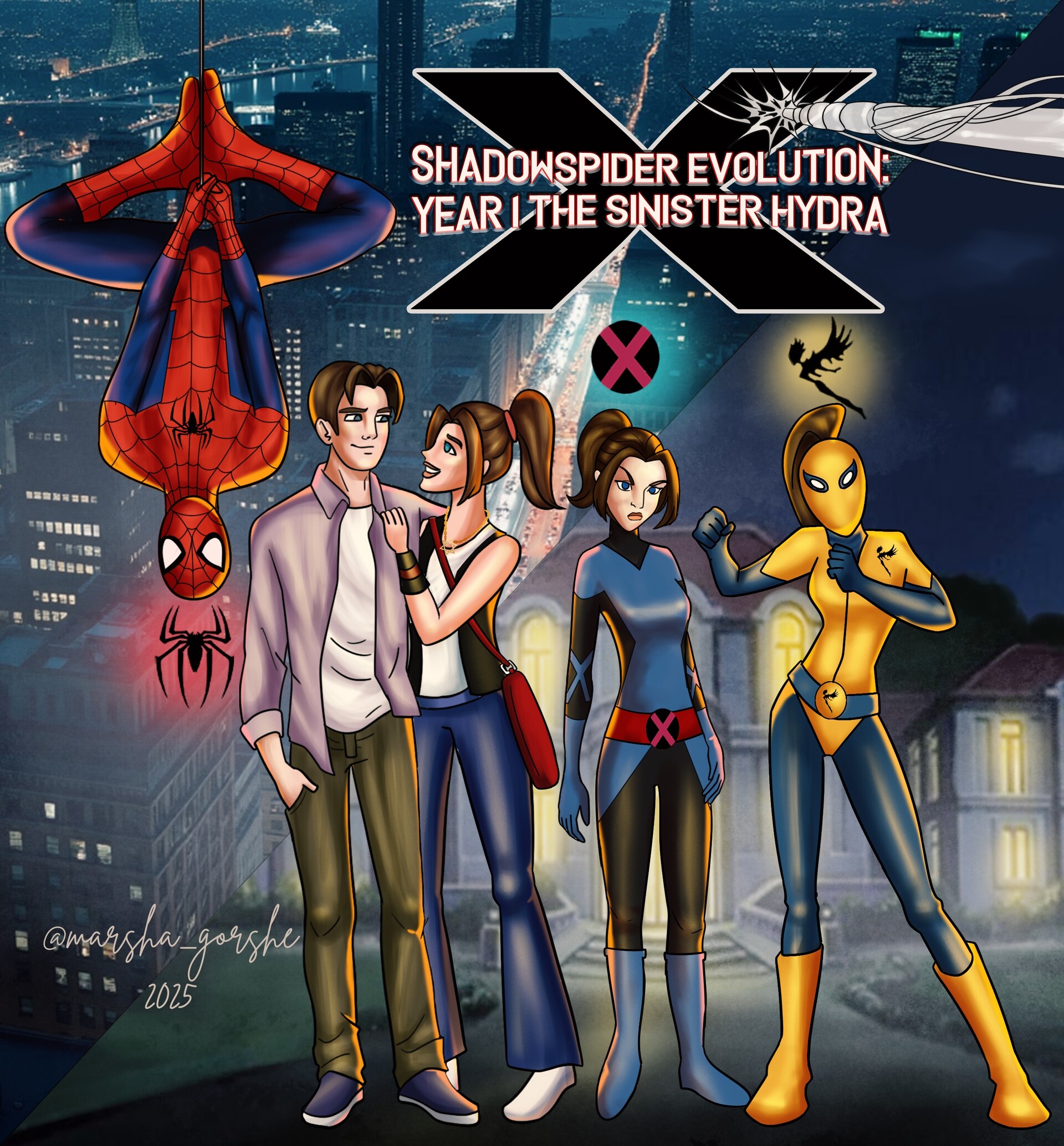 ArtStation - ShadowSpider Evolution Year 1 Sinister Hydra | Book Cover