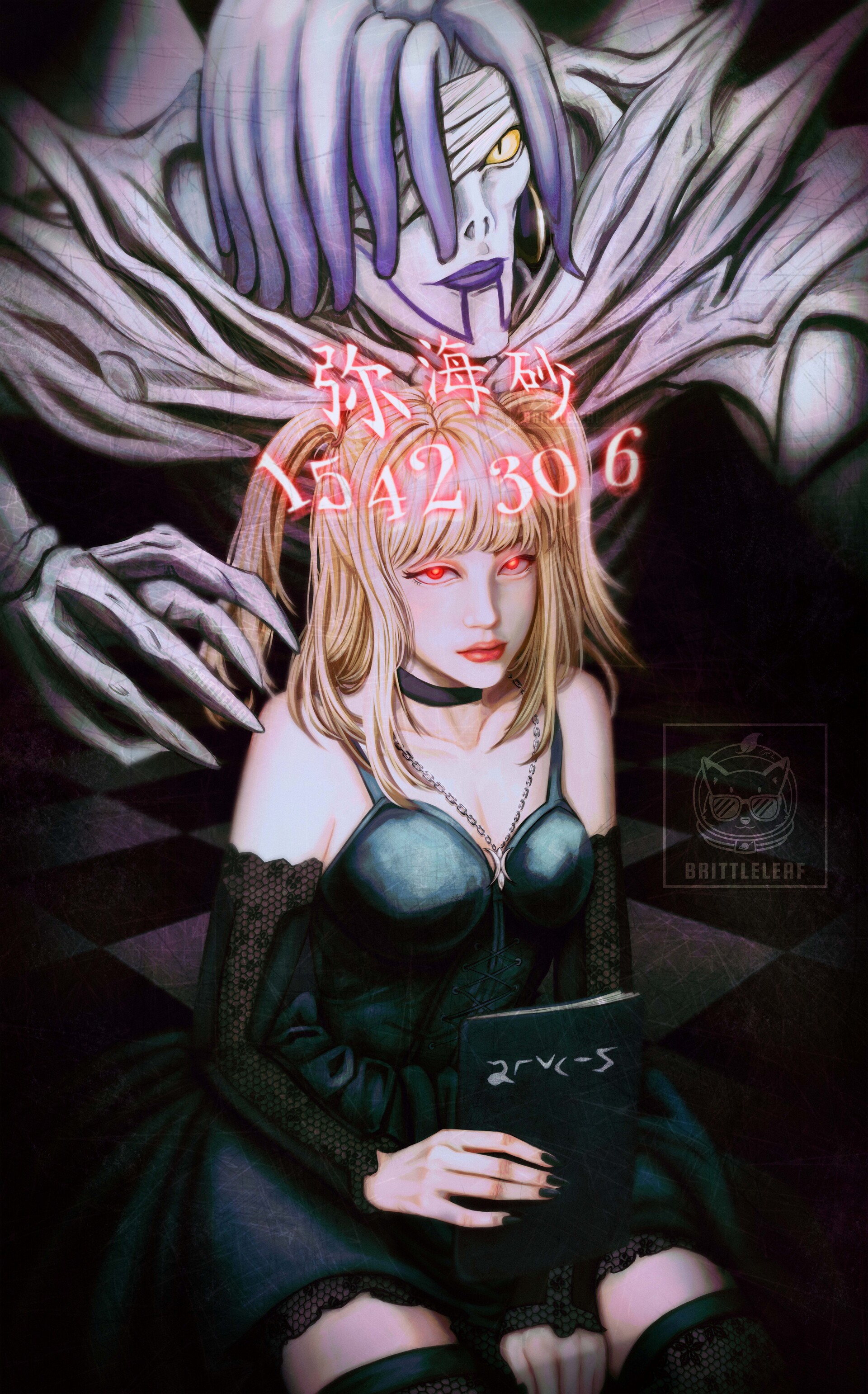 ArtStation - Misa Amane & Rem | Death Note | Fanart