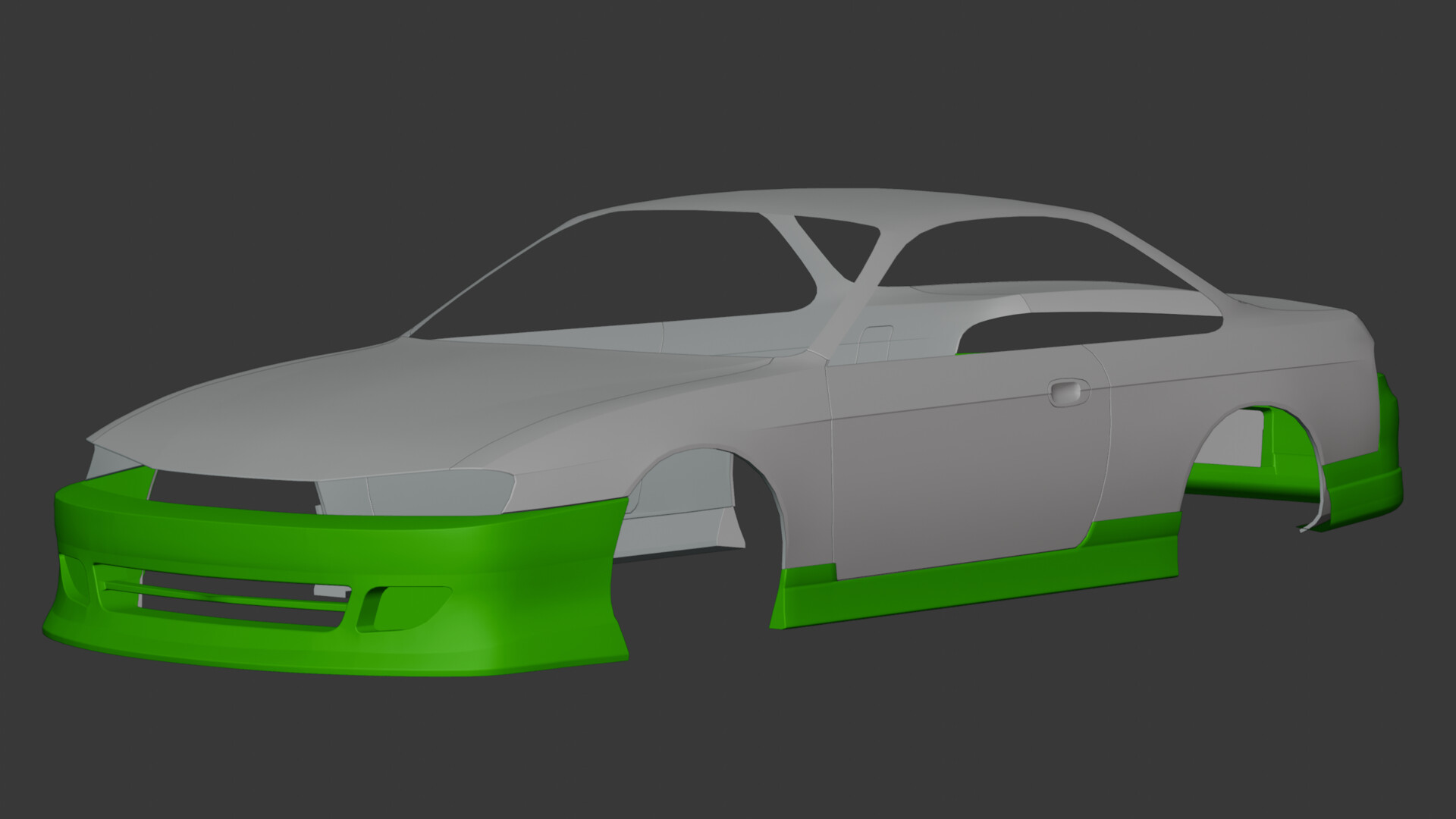 ArtStation - 326POWER LS3.26 Zenki Nissan S14 Body Kit