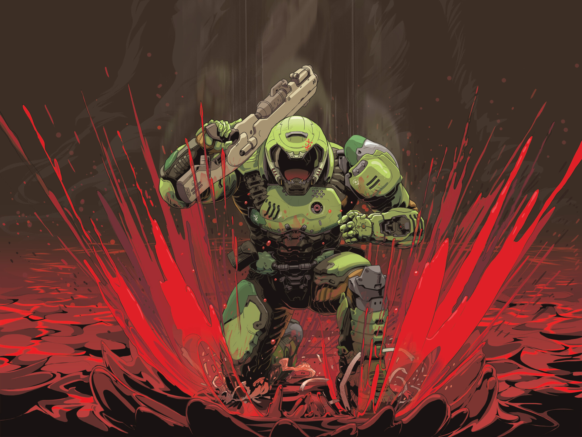 ArtStation - DOOM (2016)