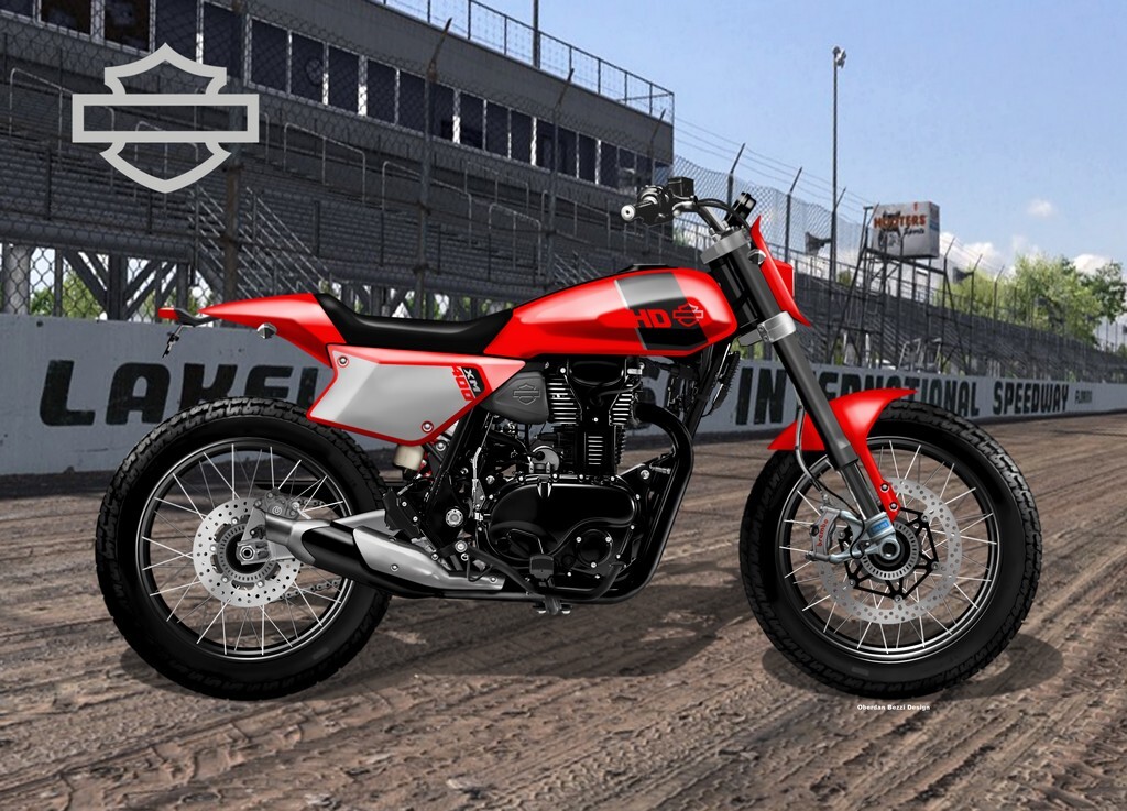 Oberdan Bezzi - HARLEY DAVIDSON XM 400 STREETRACKER