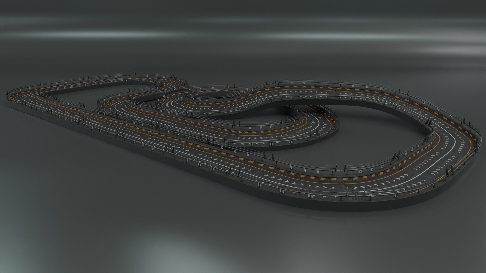 ArtStation - Racetrack Layout – WIP