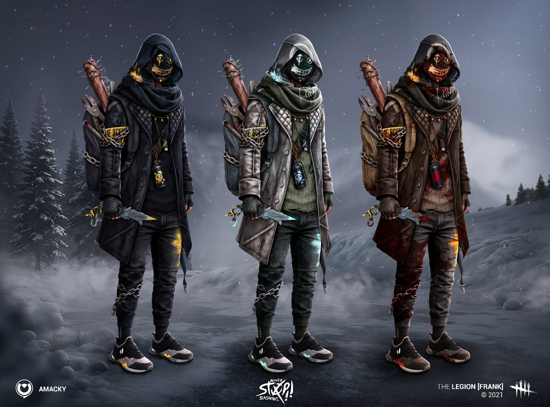 Amacky - Dead By Daylight | NEVER STOP SLASHING