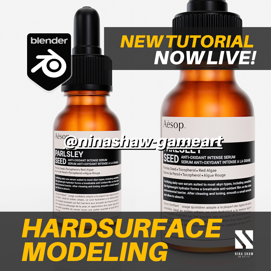 ArtStation - Serum Bottle