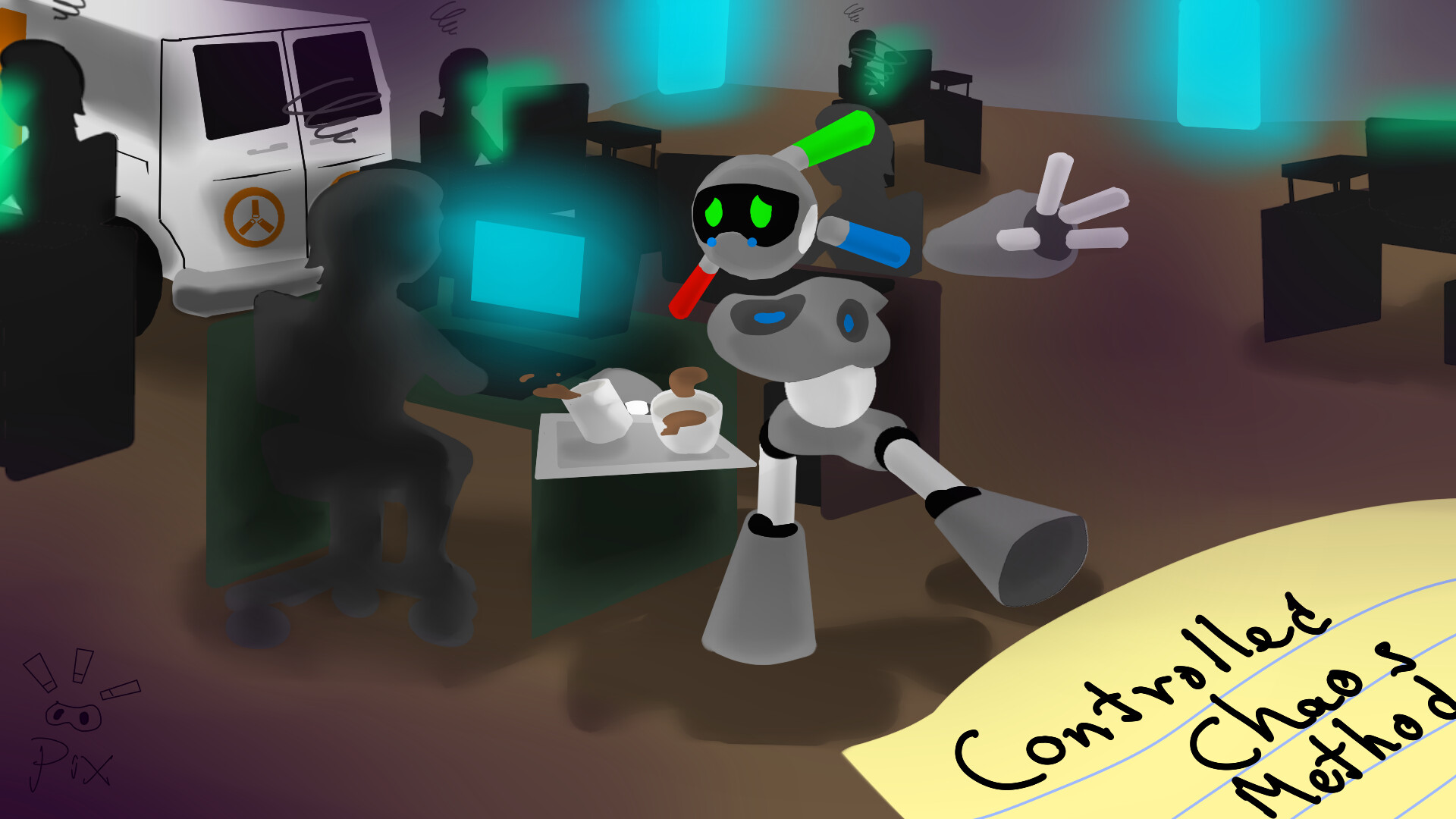 ArtStation - According to Chaotic Plan