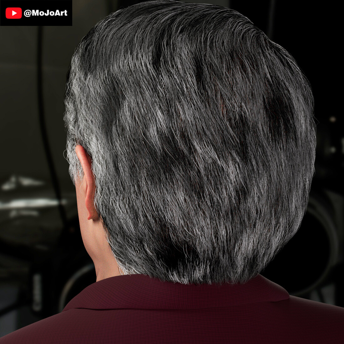 Mayur Jaiswal - Elderly Gentleman Character Art!