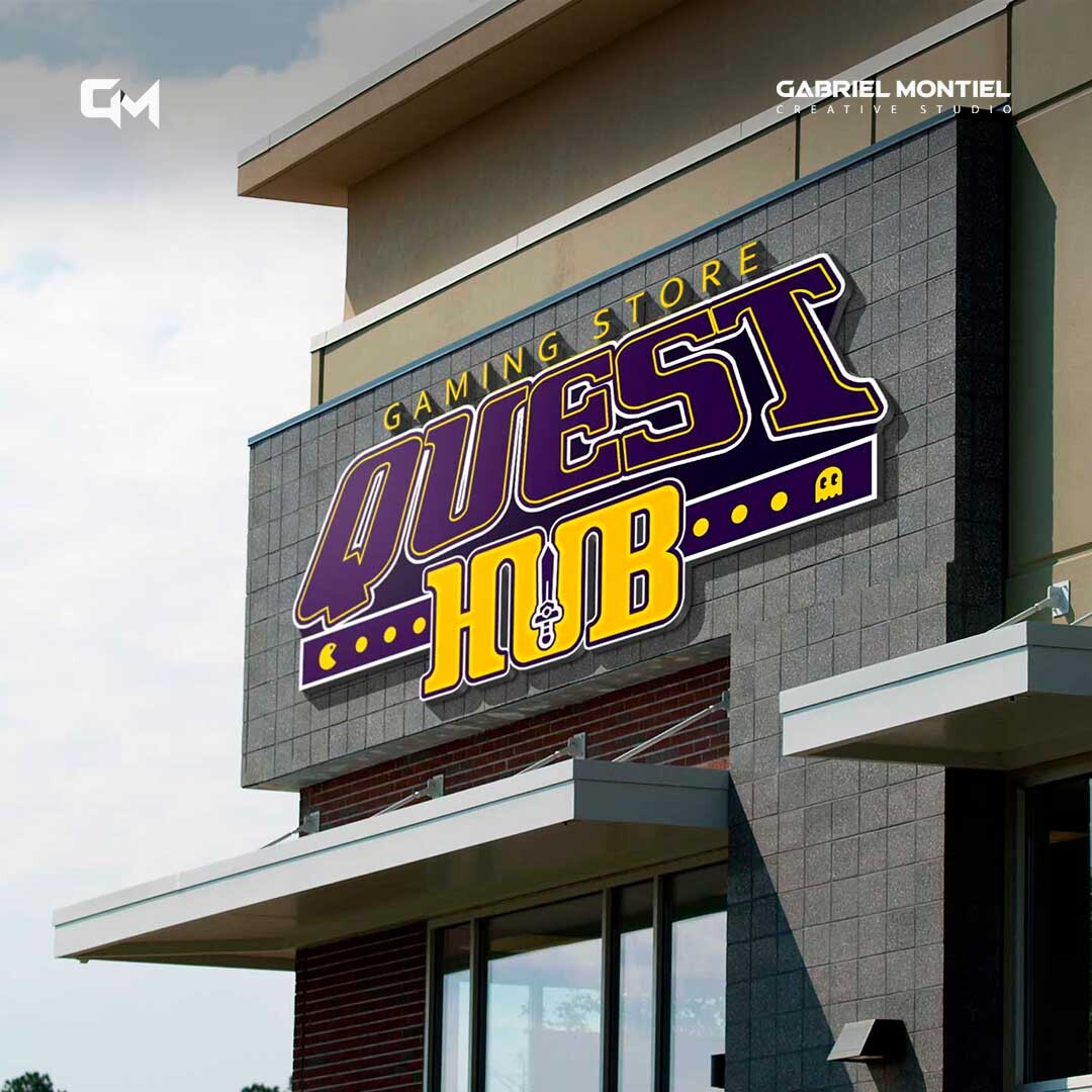 Gabriel Montiel - Logo Design - Gaming Store