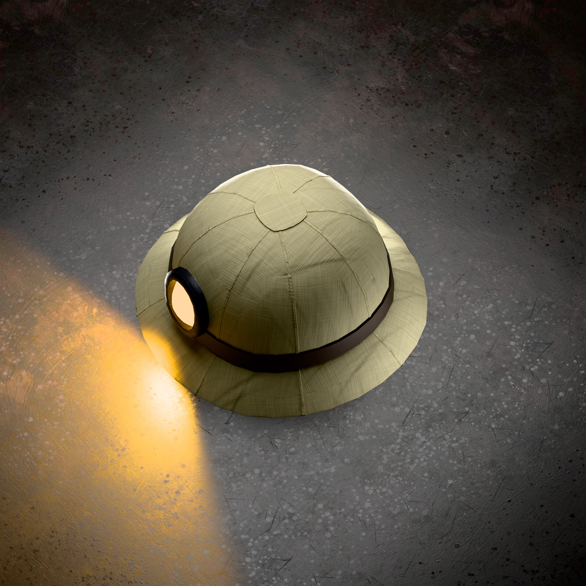 Gustavo Alves - Product Modeling - Adventure Hat