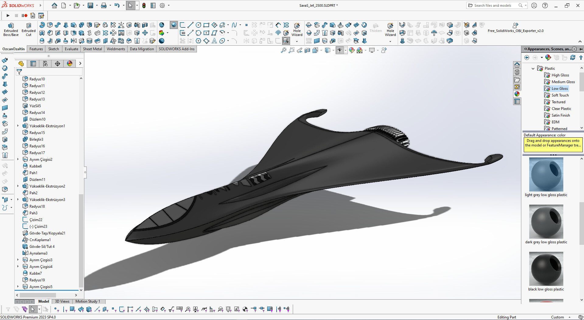 özcan ÖZALTIN - GÖKTÜRK HYPERSONIC JET - ANIMATION