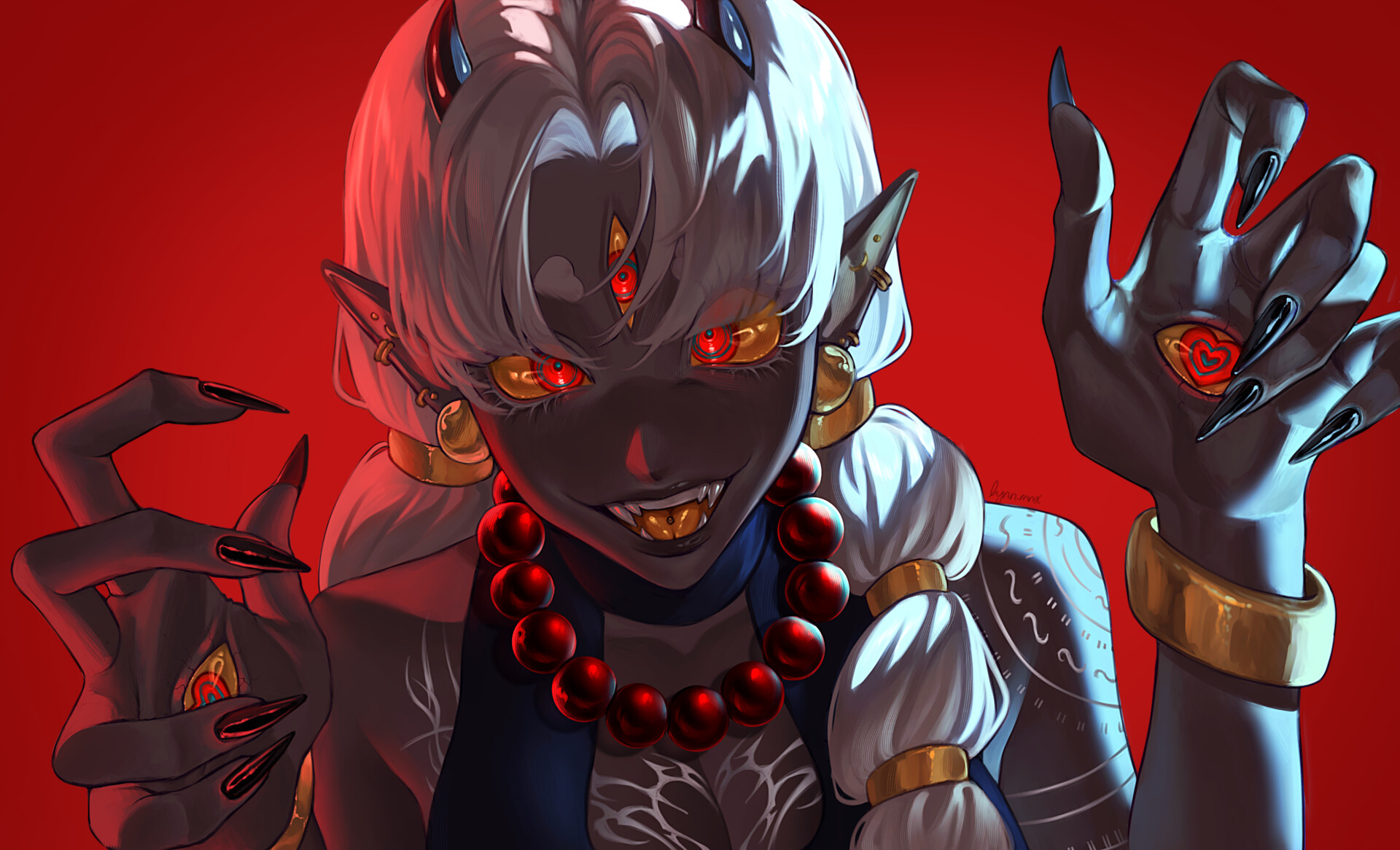 ArtStation - Dark cupid OC commission
