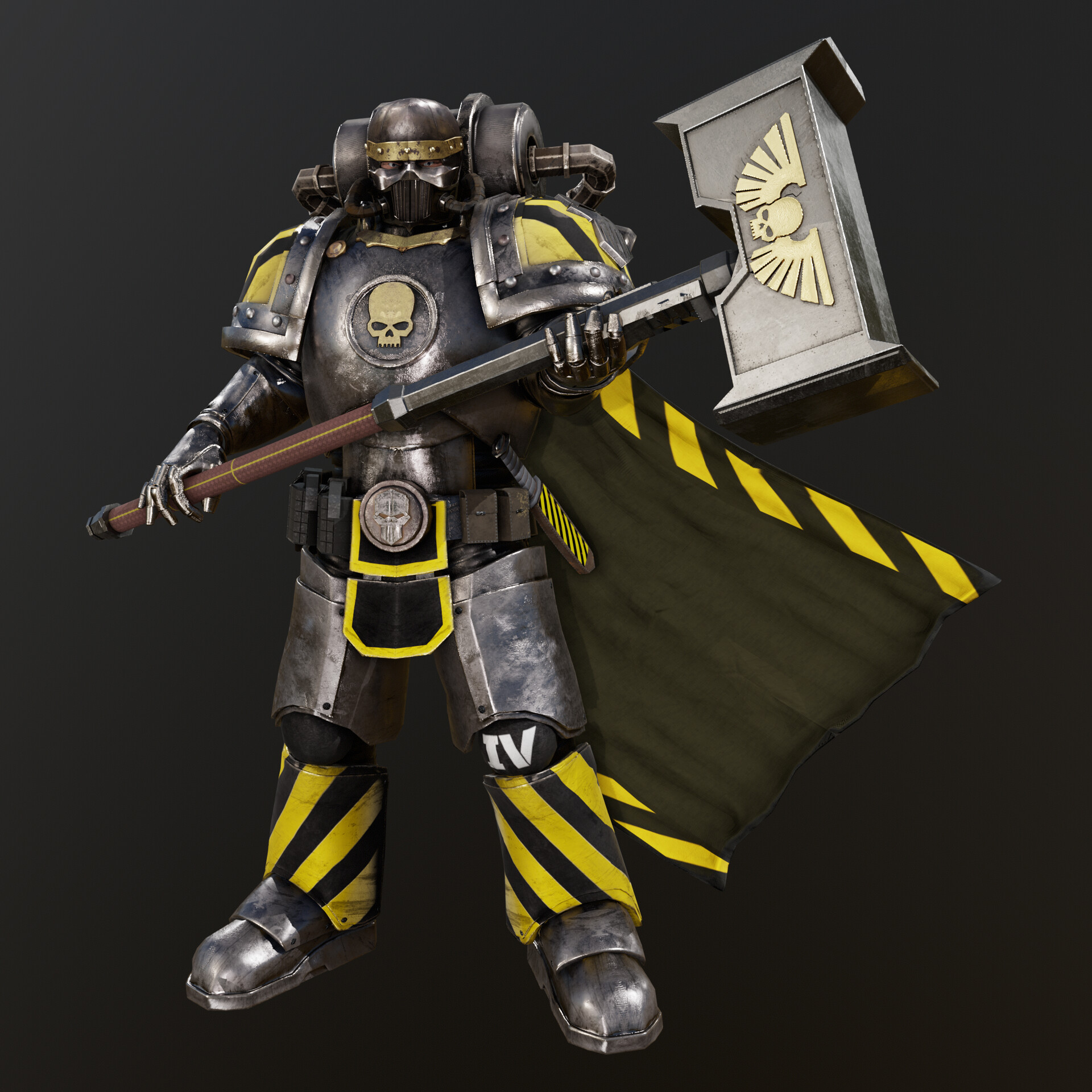 ArtStation - Barabas Dantioch Iron Warrior.