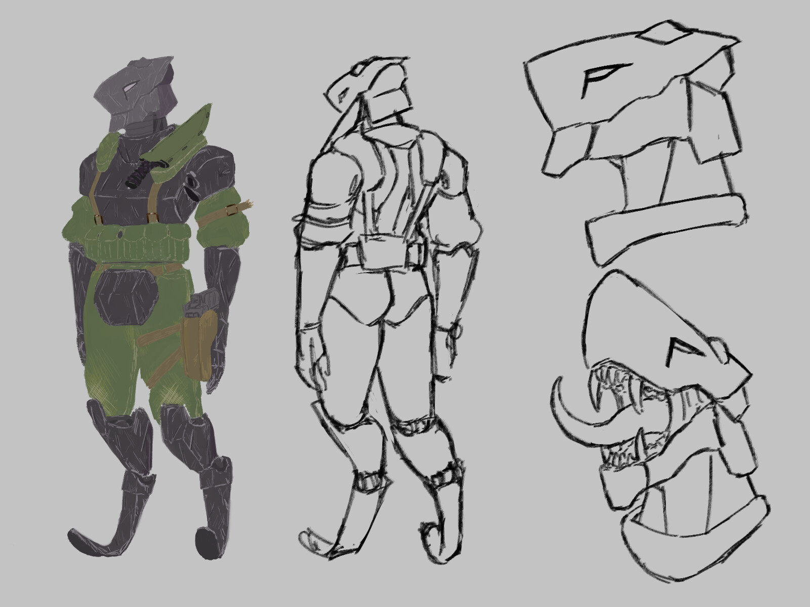 ArtStation - Character Sheet