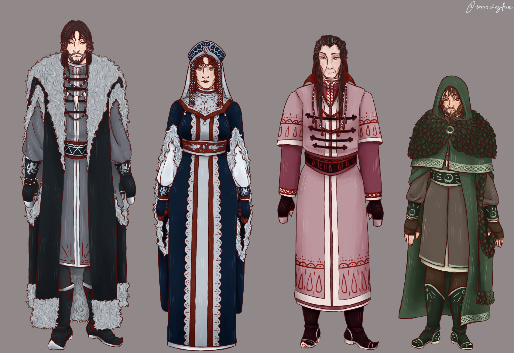 ArtStation - ASOIAF the North designs