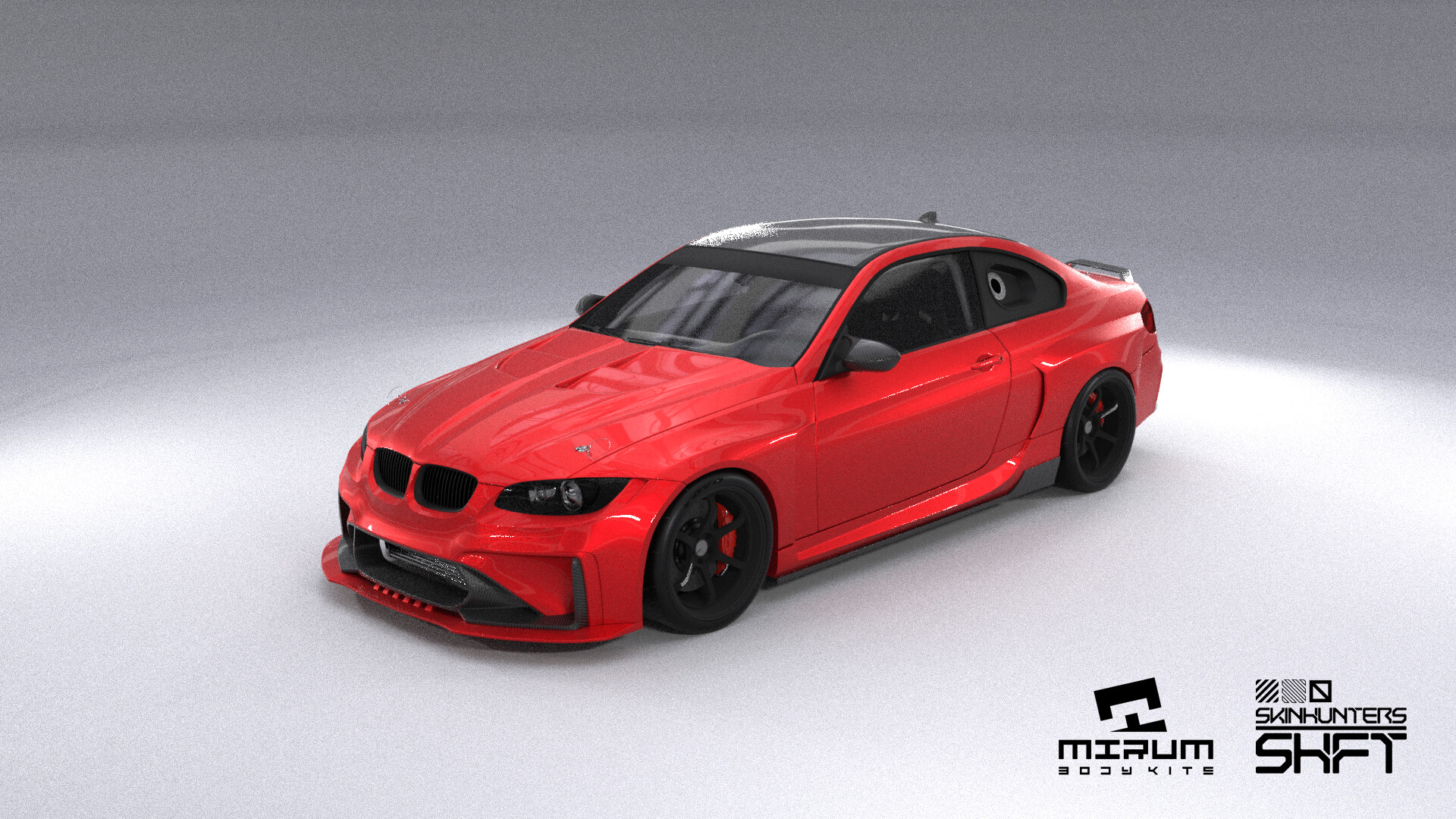 ArtStation - BMW E92 в обвесе ''MIRUM''