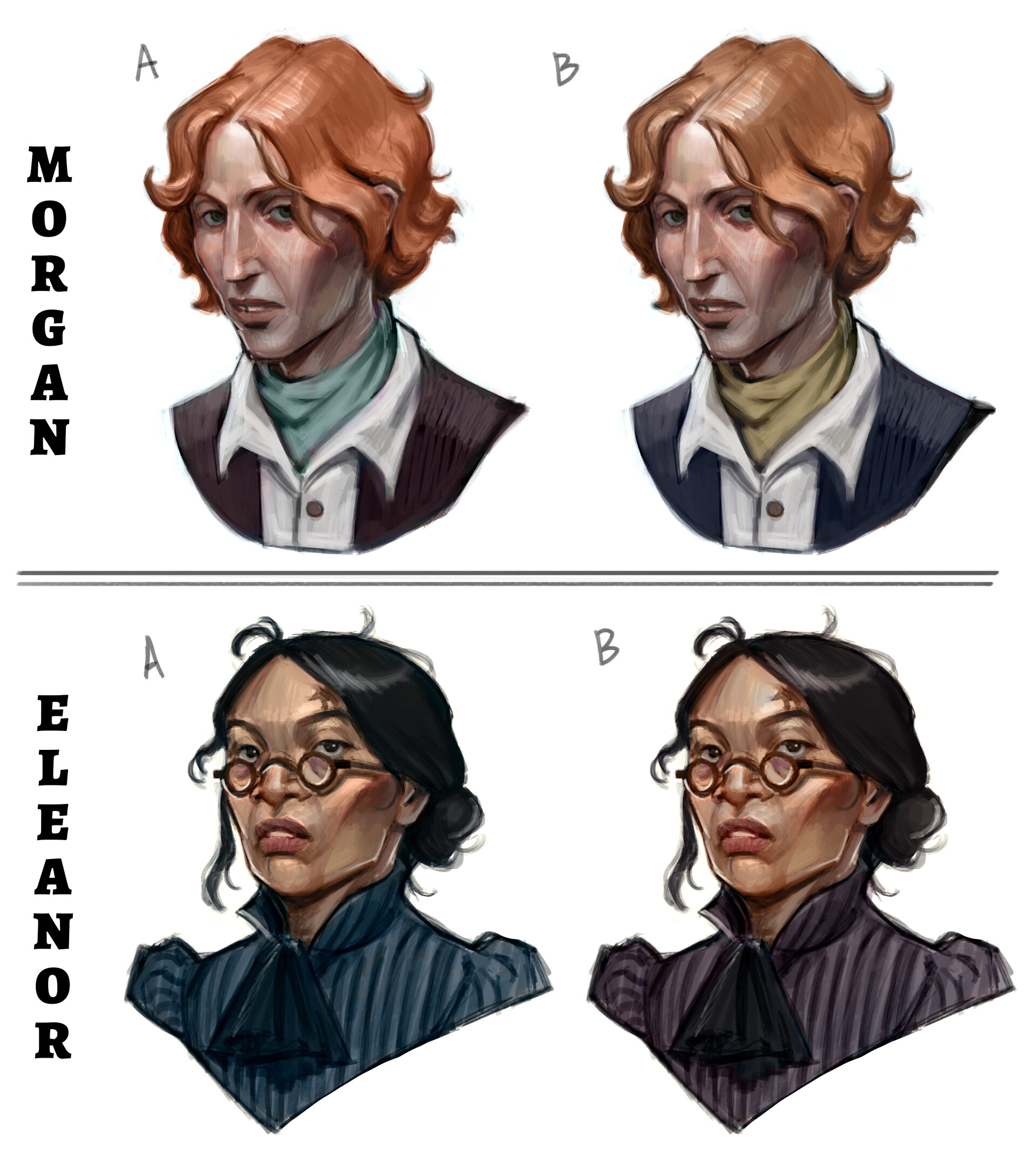 Giovana Marion - NPCs Portraits, The Crooked Moon