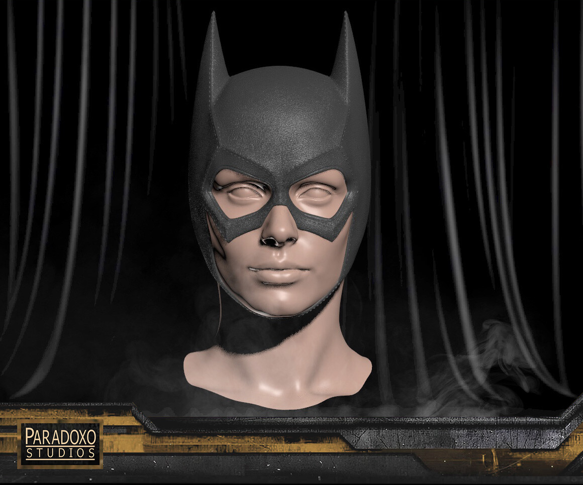 ArtStation - Batgirl Cowl (Jim Lee's)