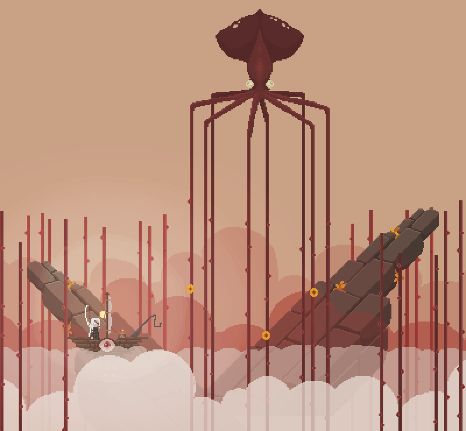 ArtStation - Squid Monster