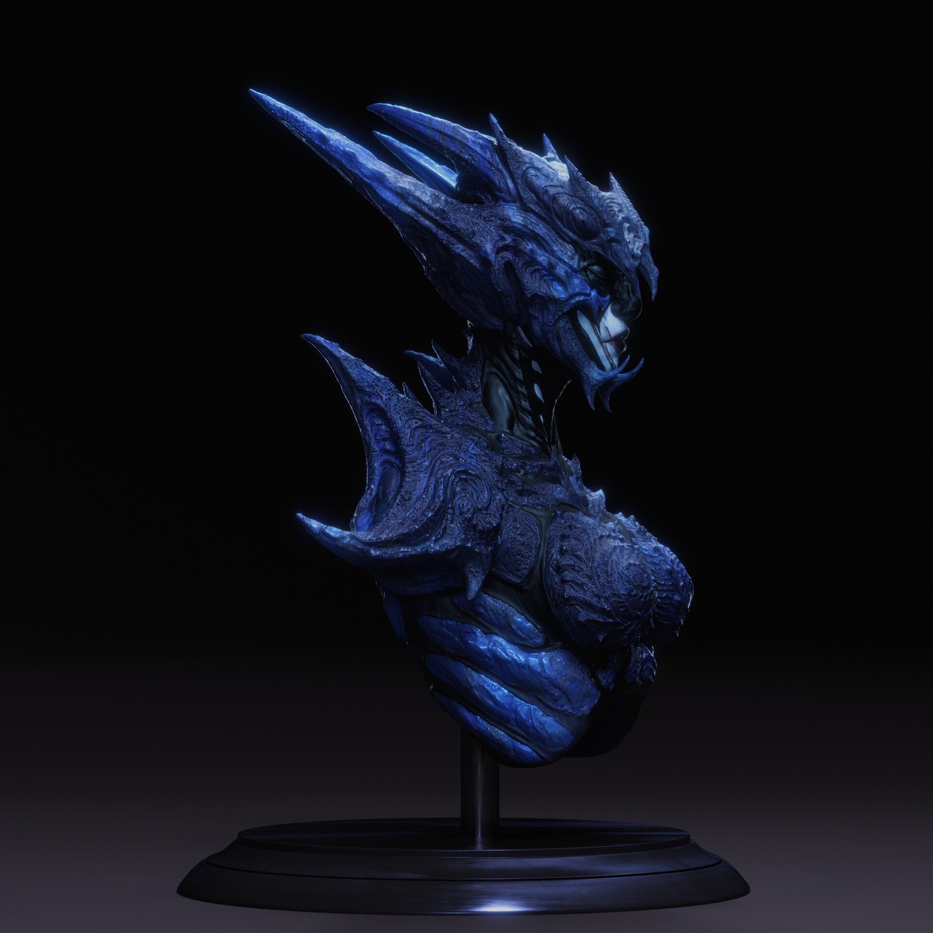 Gino L. Kölling - Void - Dark Elf Bust