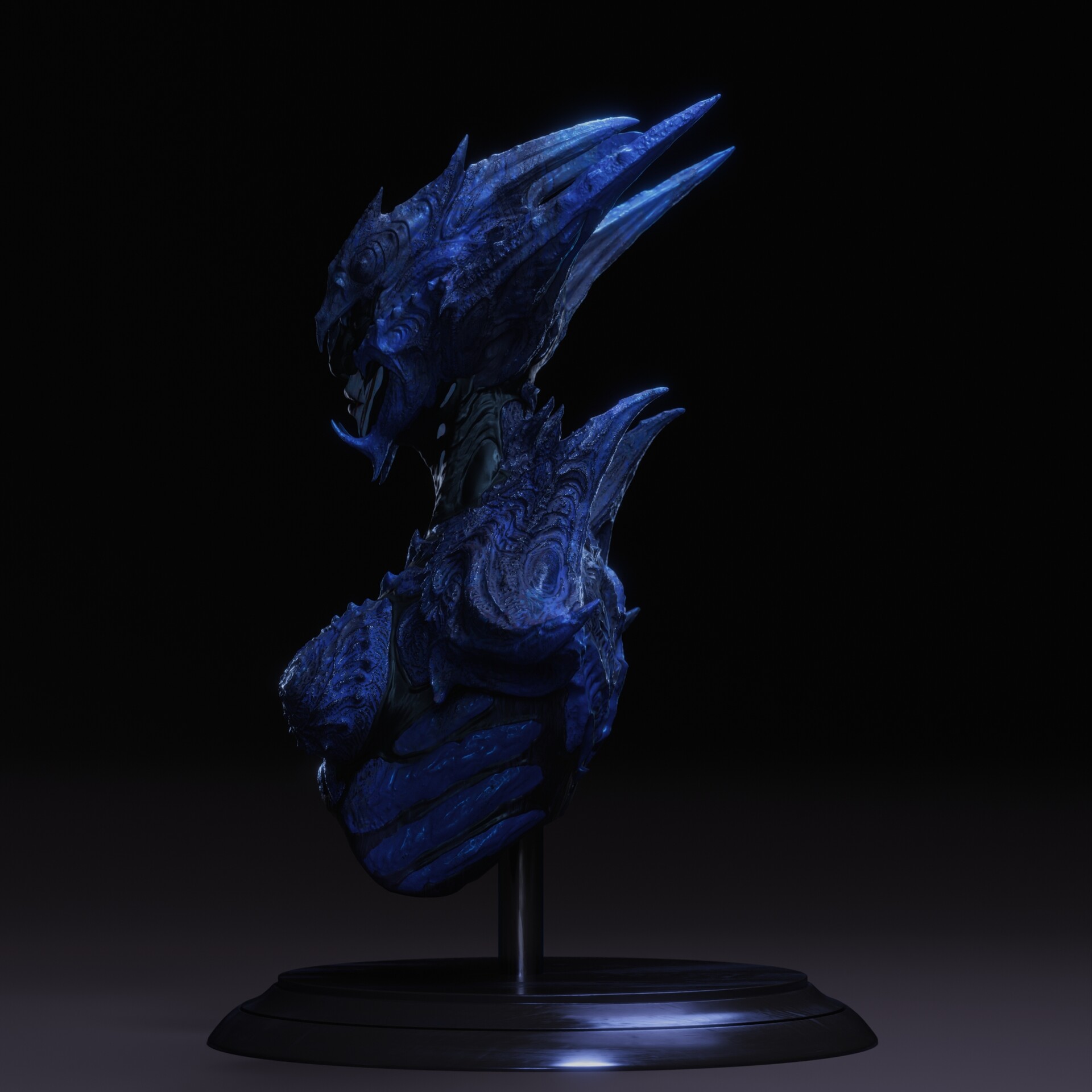 Gino L. Kölling - Void - Dark Elf Bust