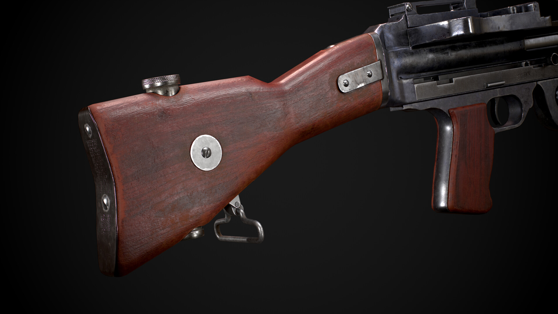 ArtStation - Lewis Gun