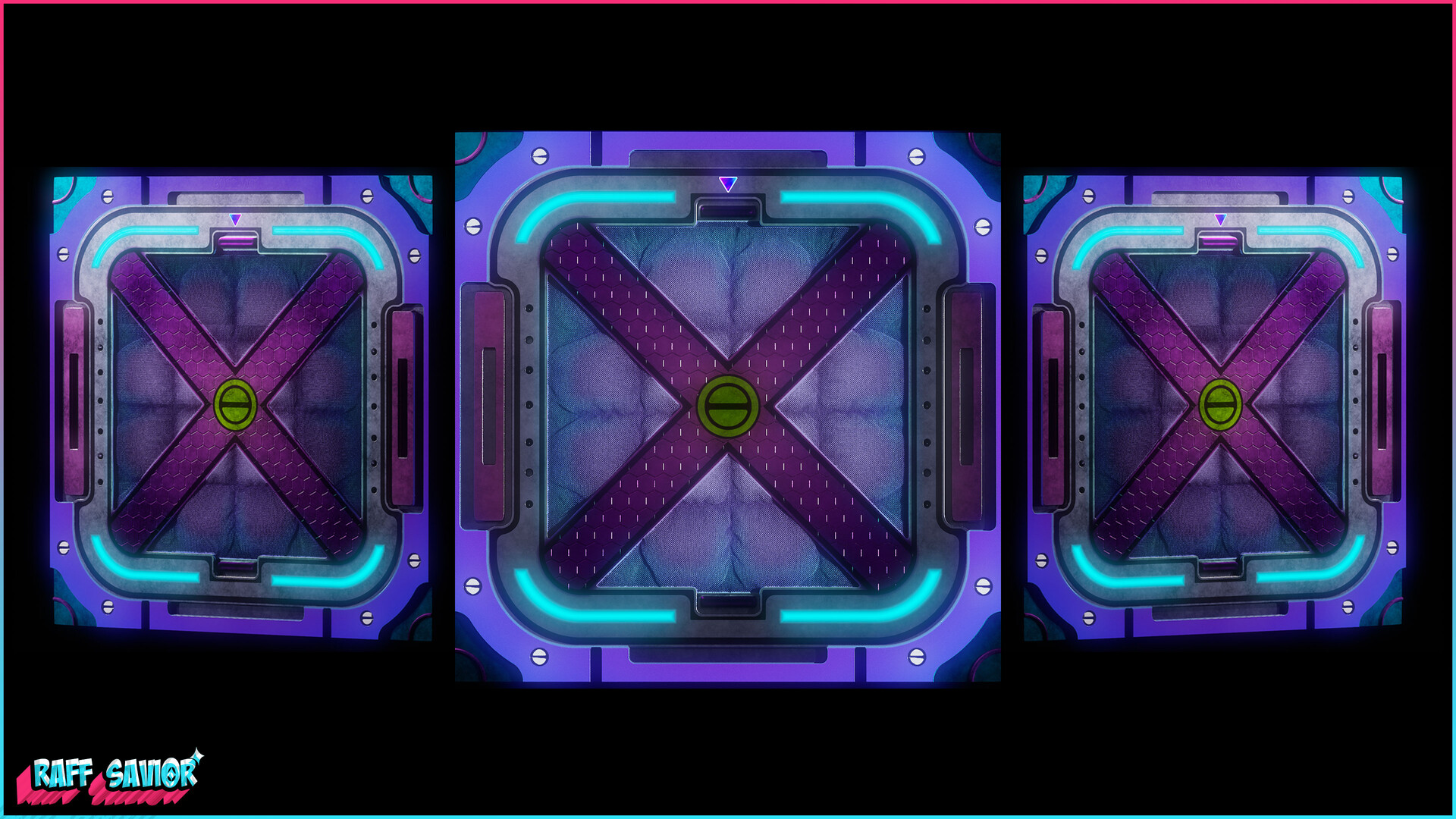 Raff Savior - Neon Panel