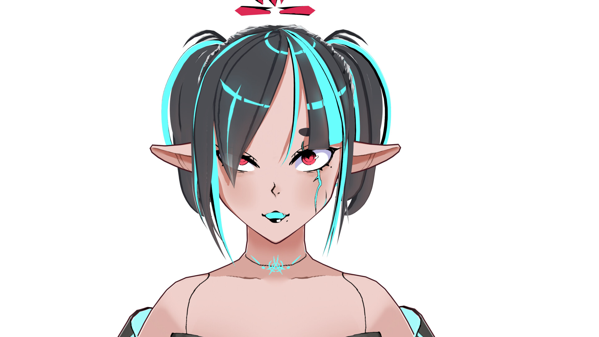 ArtStation - Boshi's 3D Vroid Model + Blender Experimental clothing