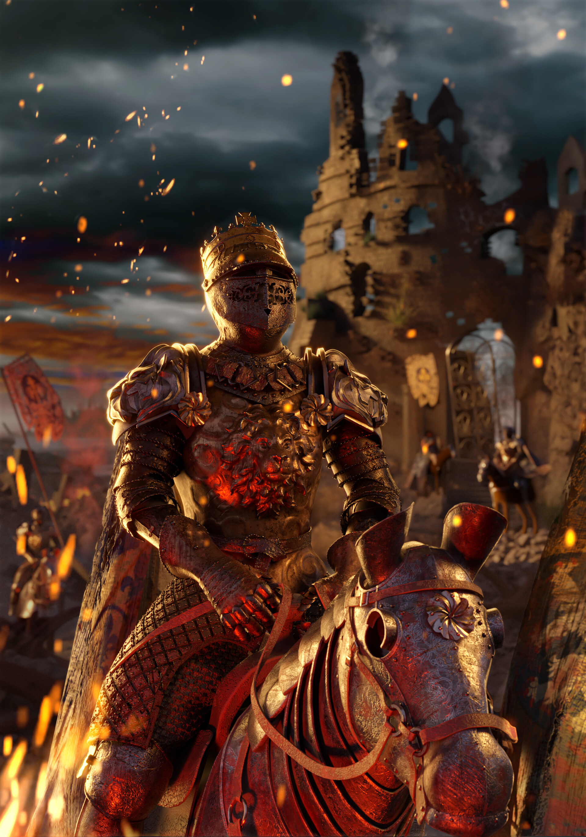 ArtStation - Medieval knight