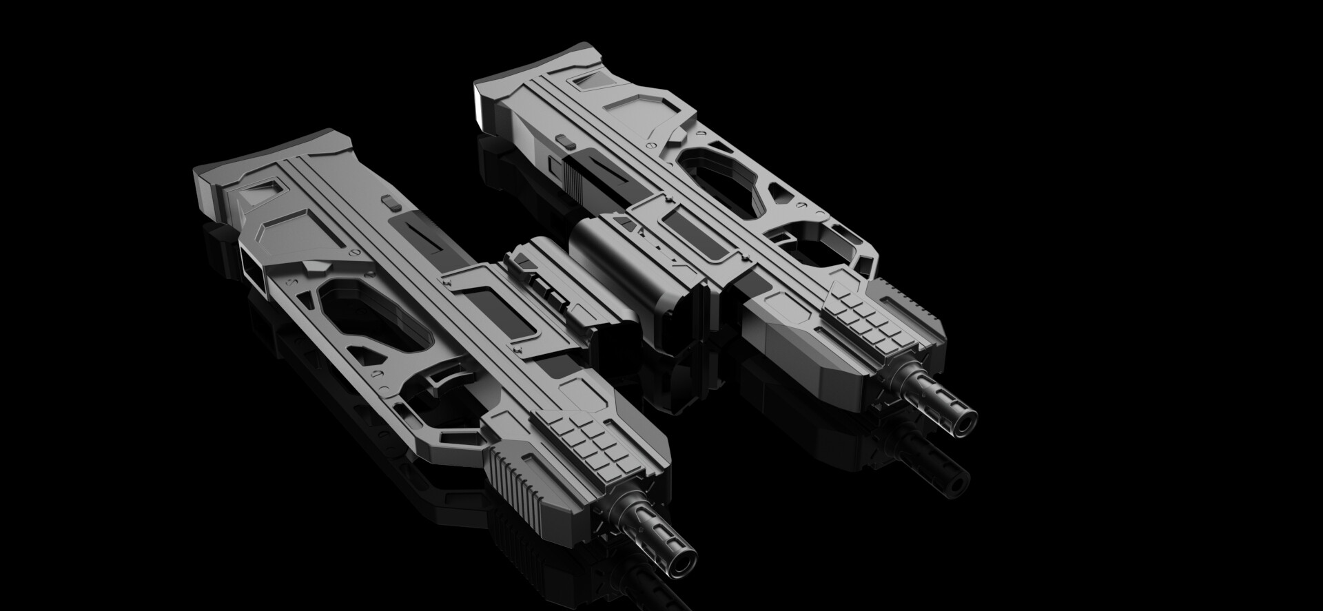 ArtStation - Personal Defence Weapon