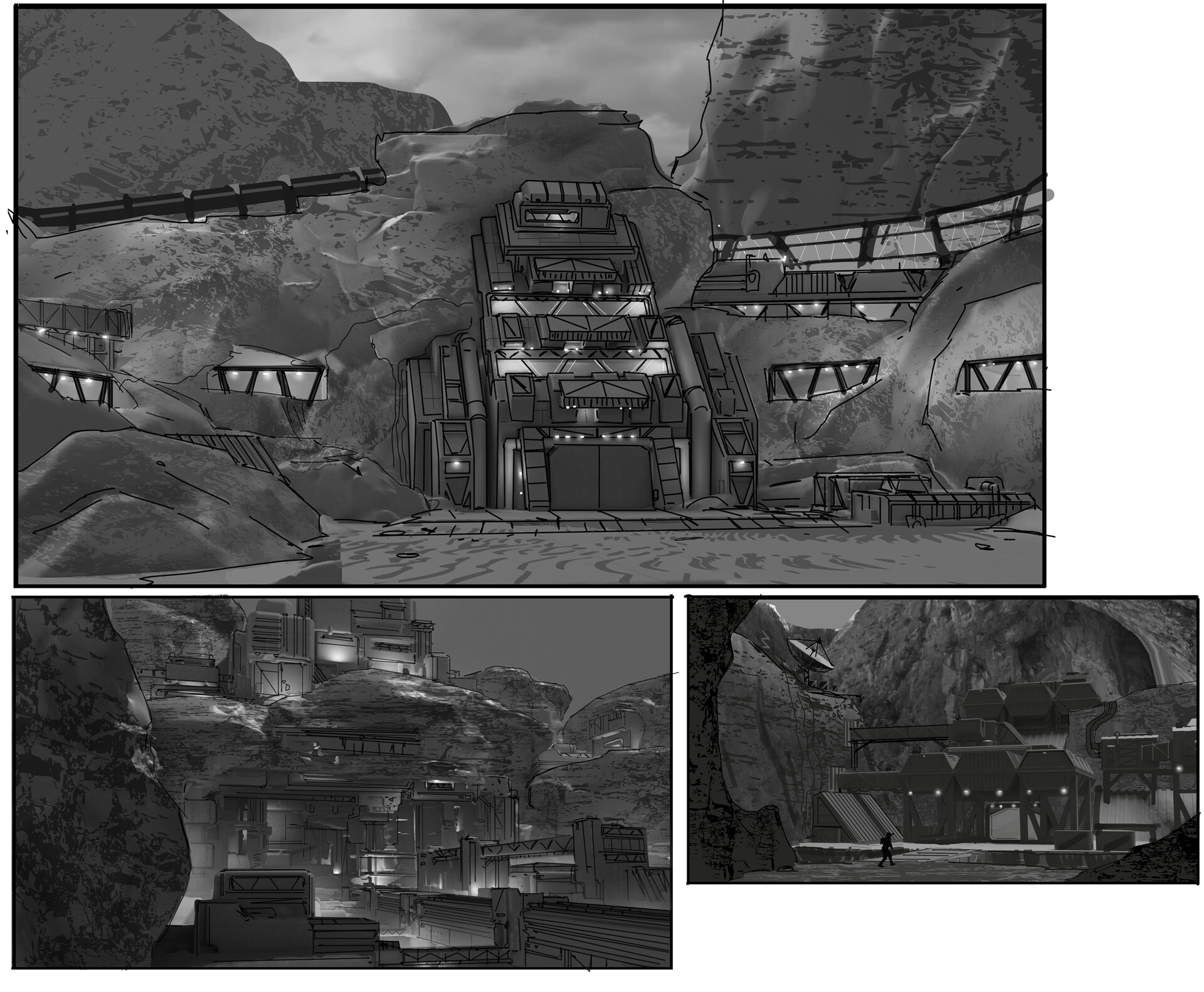 Higgs - Alien: Rogue Incursion-surface sketches