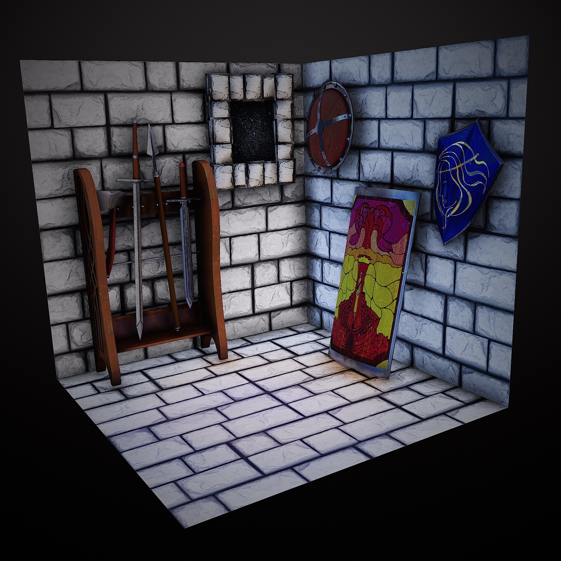 ArtStation - Armory Scene