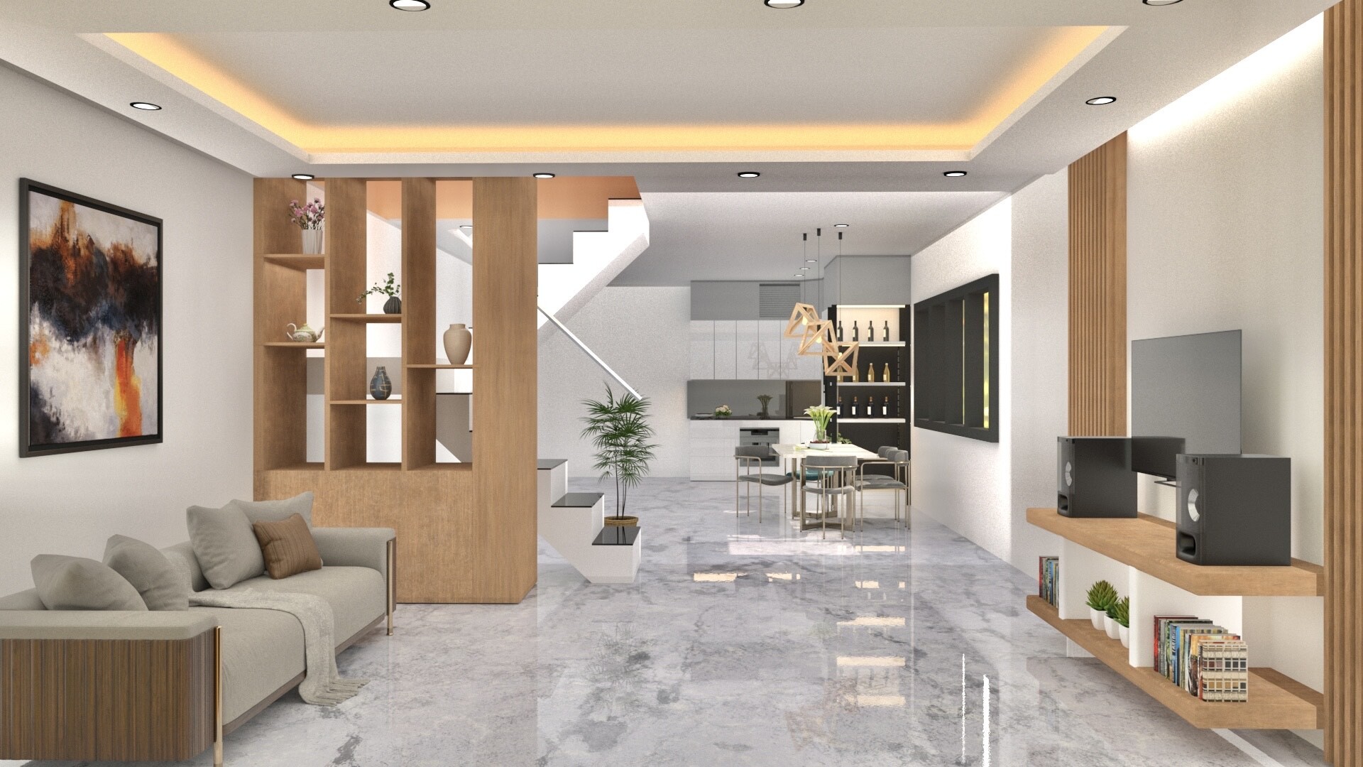 ArtStation - interior design vray