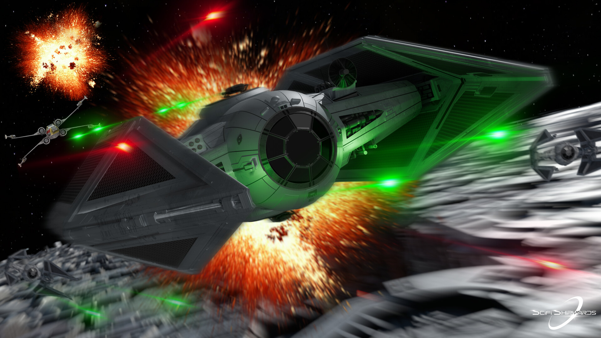 ArtStation - Star Wars: TIE Prowler