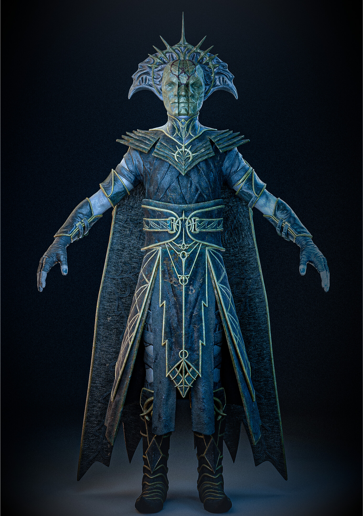 ArtStation - Necromancer Diablo 4 fanart