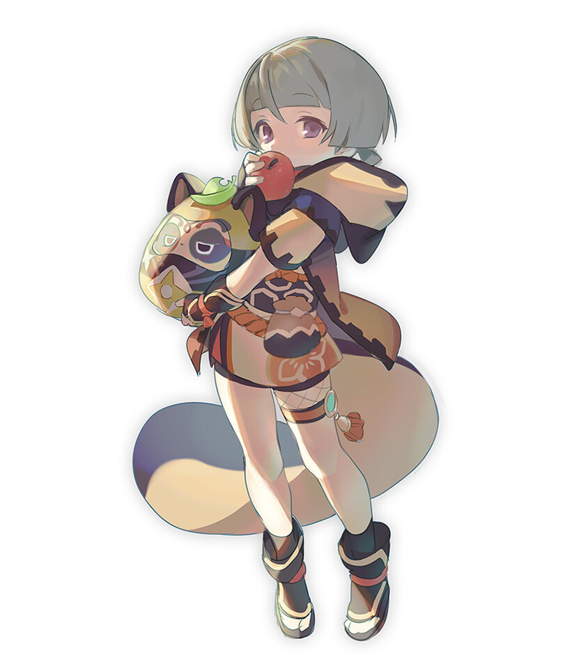 ArtStation - doodle genshin sayu