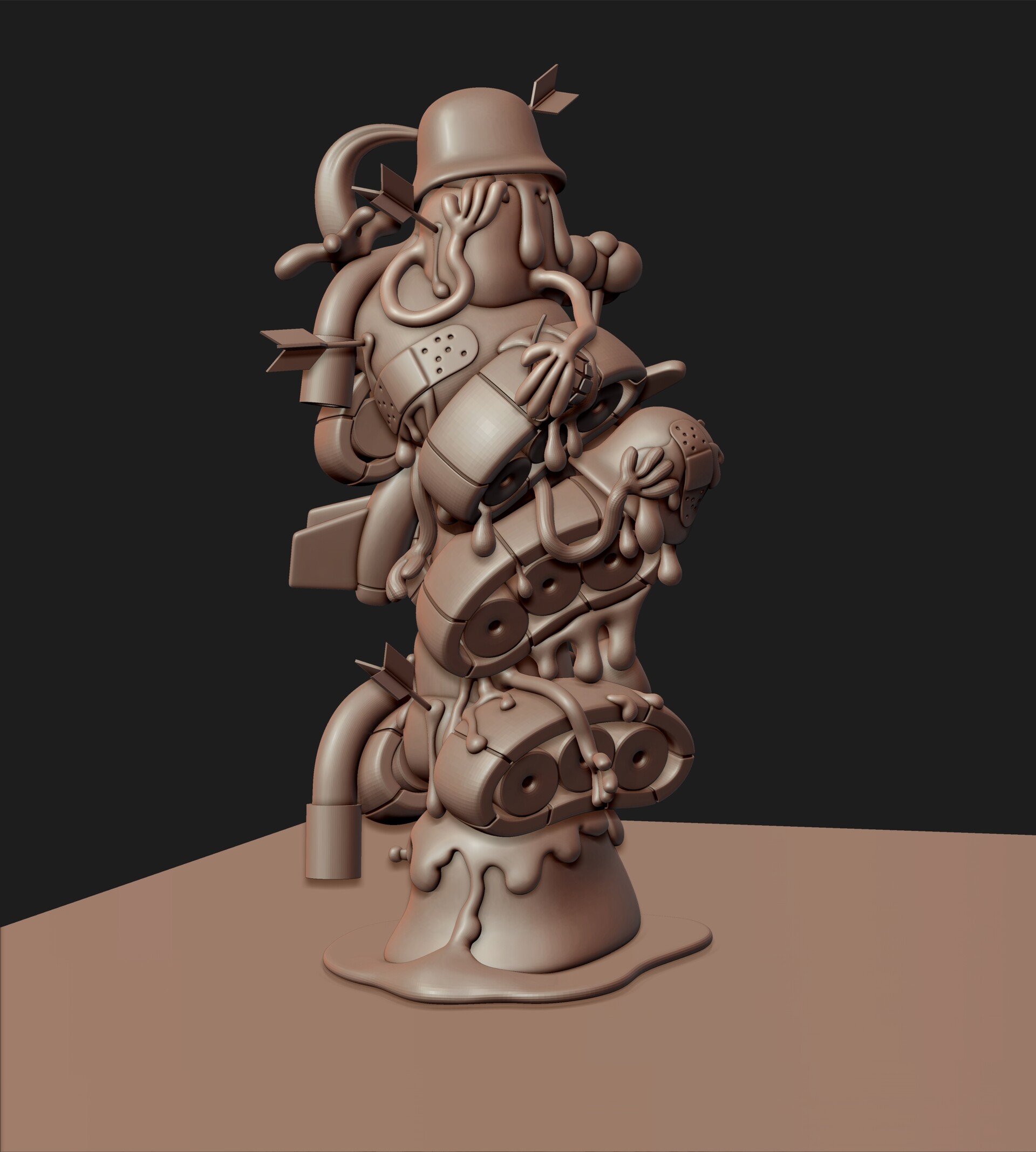 Ryan Kittleson - Soldier Of Fortune, sculpting commission from Todd James