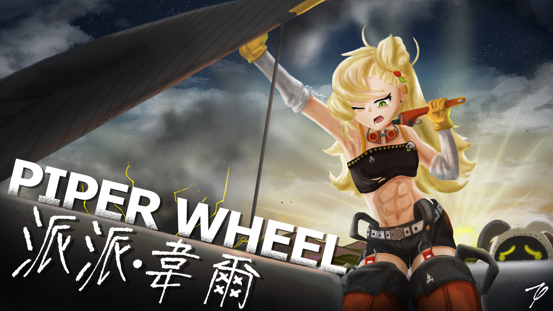 ArtStation - Piper Wheel [ZZZ Character Fan Art]