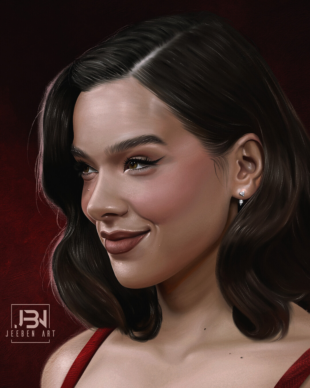 Jeeben Art - Hailee Steinfeld Portrait